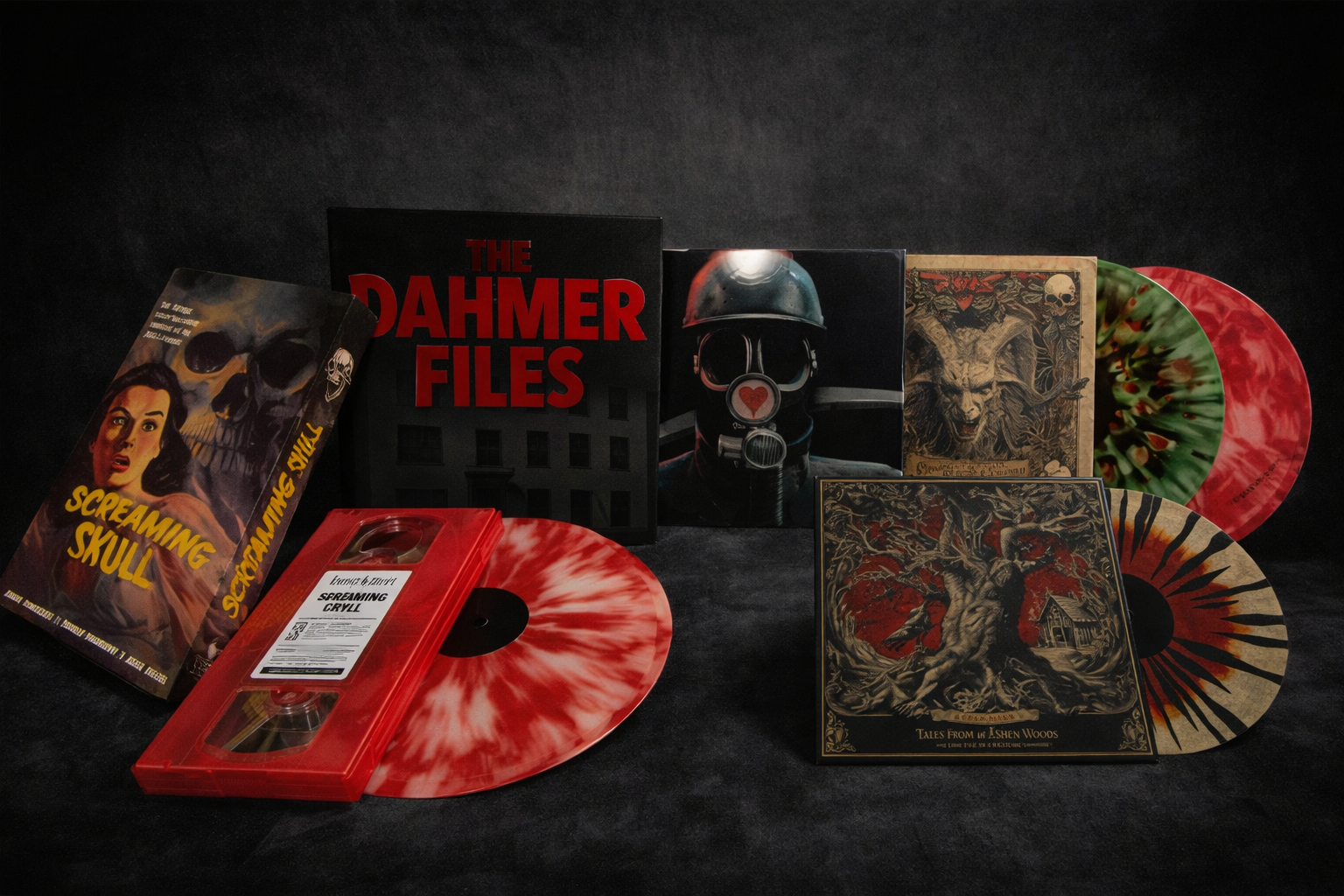 The Raven’s Crypt Collector’s Edition Archive: Horror Vinyl, VHS, and